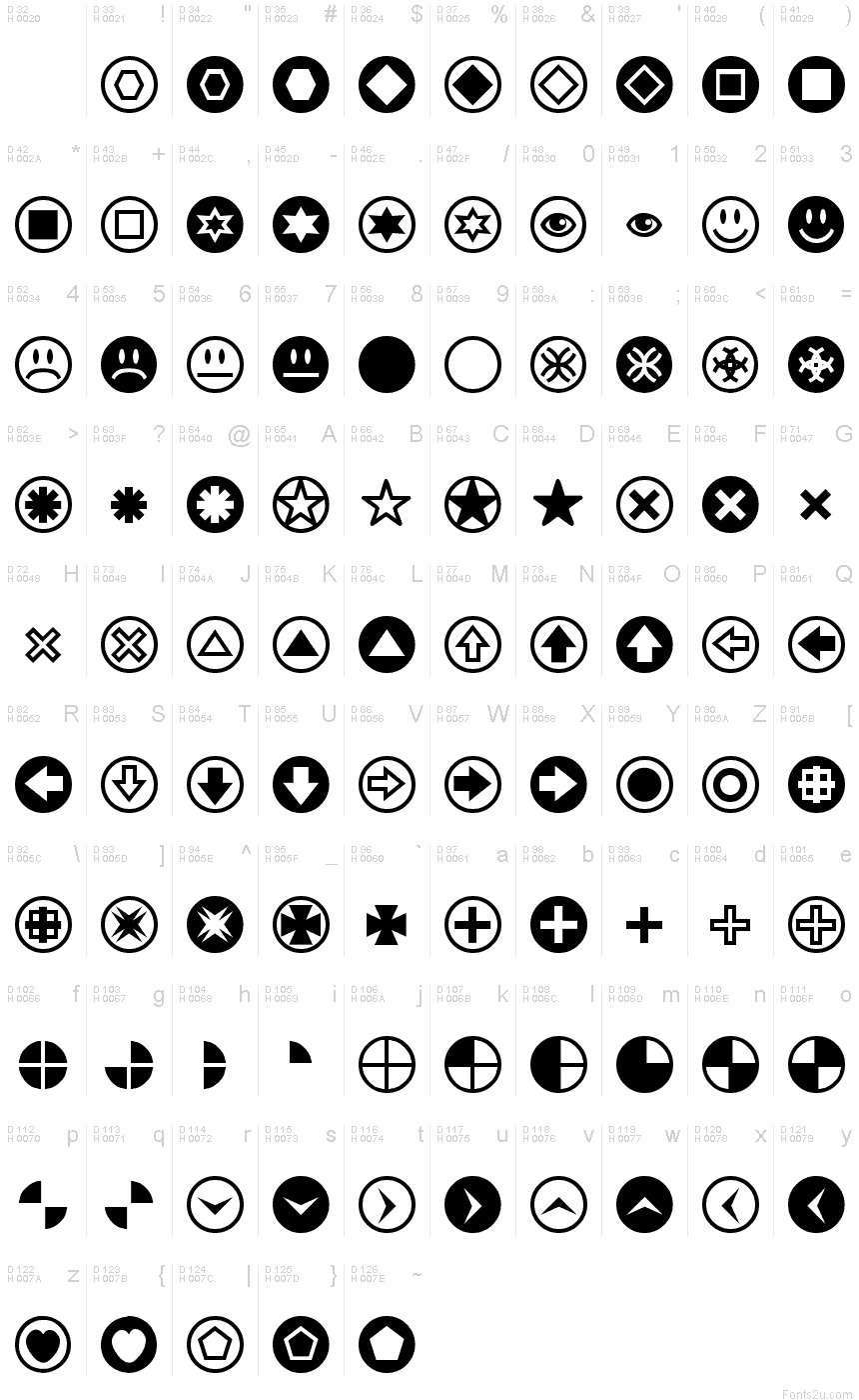 PizzaDude Bullets Font PizzaDude Bullets Font