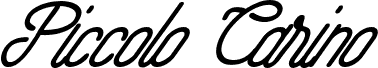 Piccolo Carino Un Tilted font | Fonts2u.com