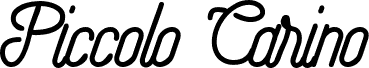 Piccolo Carino Un Tilted font | Fonts2u.com