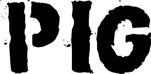 PIG font