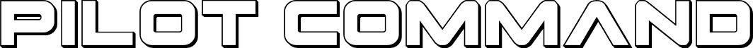 Pilot Command Outline font