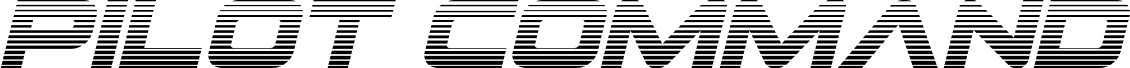 Pilot Command Gradient 2 Ital font