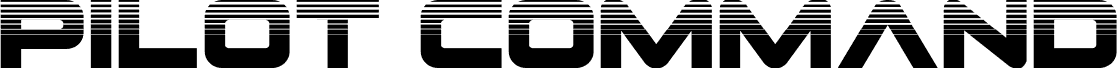 Pilot Command Gradient 2 font