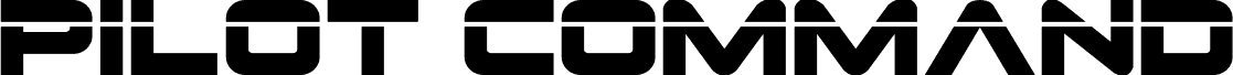 Pilot Command Outline font