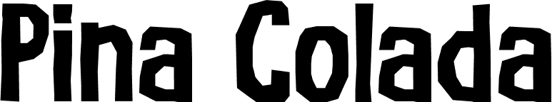 Pina-Colada font | Fonts2u.com