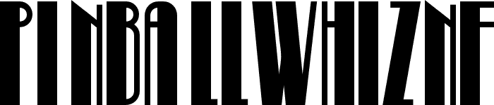 PinballWhizNF font | Fonts2u.com