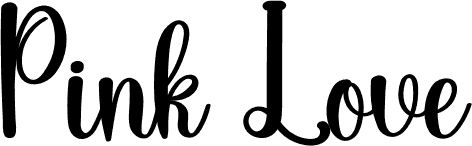 Pink Love font | Fonts2u.com
