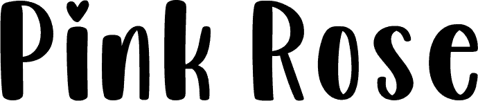 Pink Rose font