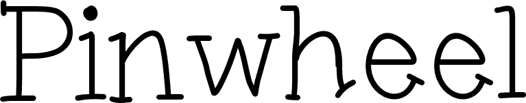 Pinwheel font | Fonts2u.com