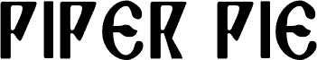 Piper Pie font | Fonts2u.com