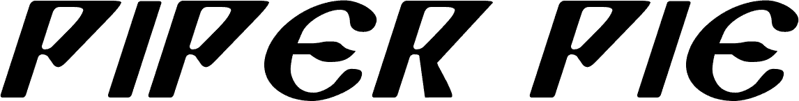 Piper Pie Expanded Italic font | Fonts2u.com