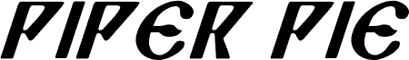 Piper Pie font | Fonts2u.com