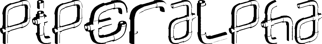 Piperalpha font