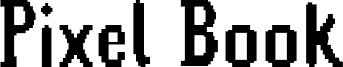 Pixel Book Regular font