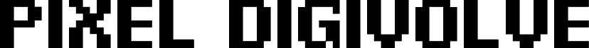 Pixel Digivolve Italic font | Fonts2u.com