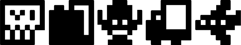 Pixel Icons Compilation font | Fonts2u.com