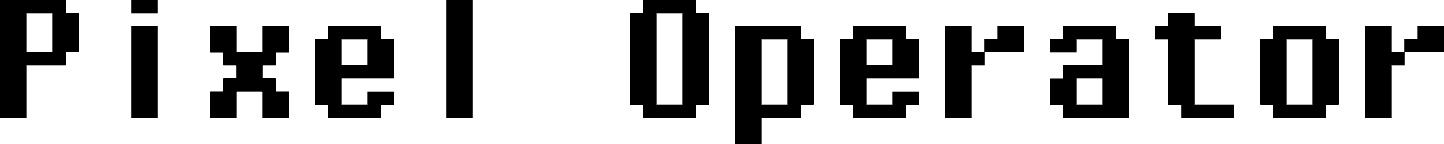 Pixel Operator Mono Bold font