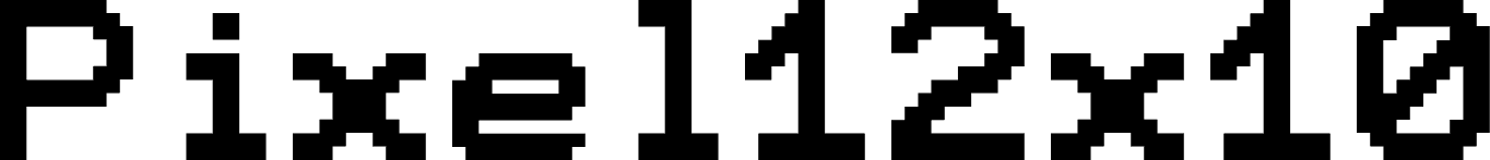 Pixel12x10 font | Fonts2u.com