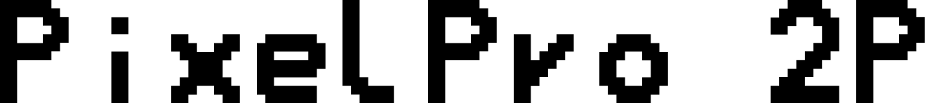 PixelPro 2P Regular font | Fonts2u.com