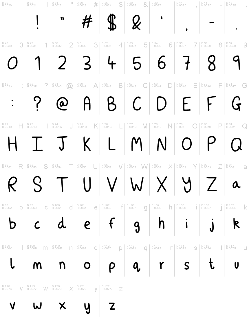 Plain And Simple Regular font