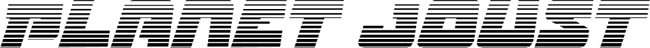 Planet Joust Light Gradient font | Fonts2u.com