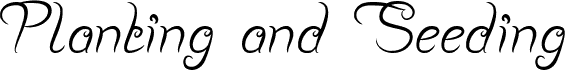 Planting and Seeding Bold font | Fonts2u.com