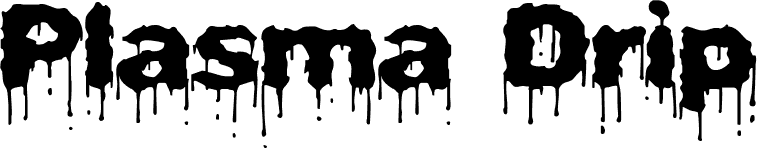 Plasma Drip BRK fuente | Fonts2u.com