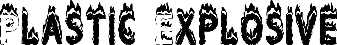 Plastic Explosive font | Fonts2u.com