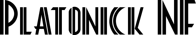 Platonick NF font | Fonts2u.com