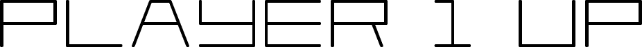 Player 1 Up Condensed Italic font | Fonts2u.com