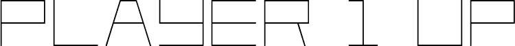 Player 1 Up Condensed Italic font | Fonts2u.com