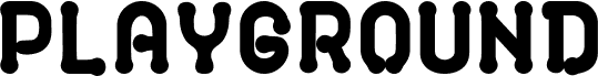 PLAYGROUND 3D font | Fonts2u.com