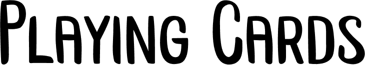 Playing Cards DEMO font | Fonts2u.com