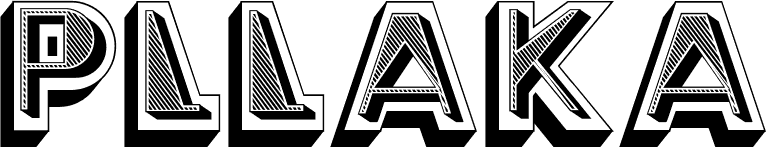 Pllaka Regular font | Fonts2u.com