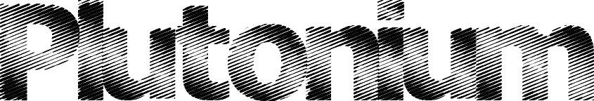 Plutonium font | Fonts2u.com