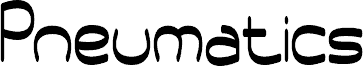 Pneumatics Wide BRK font