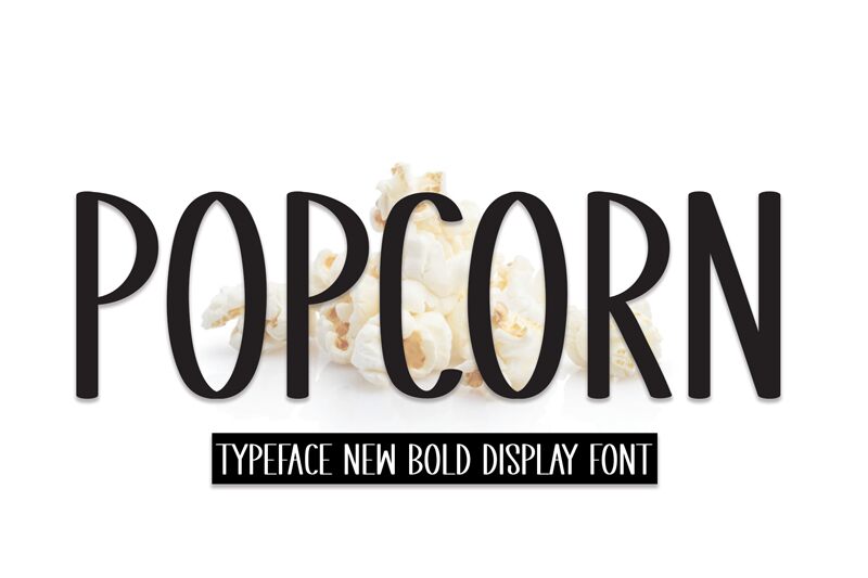 Popcorn font | Fonts2u.com