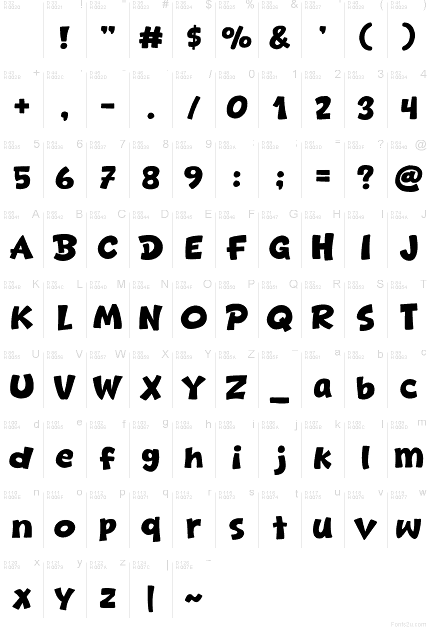 Porky Bold font