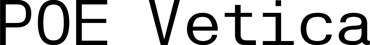 POE Vetica Monospace font | Fonts2u.com