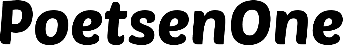 PoetsenOne font
