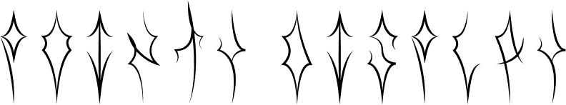 Pointy Display font | Fonts2u.com