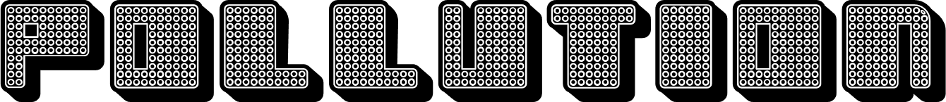 Pollution Regular font | Fonts2u.com