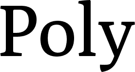 Poly-Regular font | Fonts2u.com