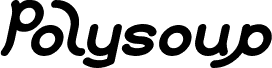 Polysoup Bold font