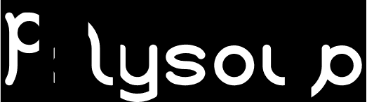 Polysoup-Inverse font | Fonts2u.com
