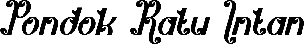 Pondok Ratu Intan font | Fonts2u.com