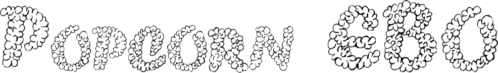 PopcornEBO font | Fonts2u.com