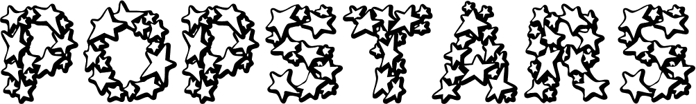 Popstars font | Fonts2u.com