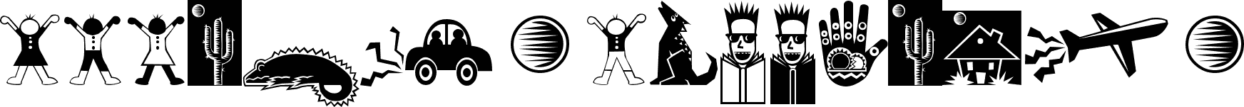 PopticsOneExtras font | Fonts2u.com