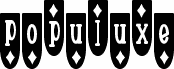 Populuxe Spade font